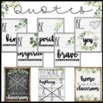 Modern Farmhouse Growth Mindset Posters | Confetti & Creativity