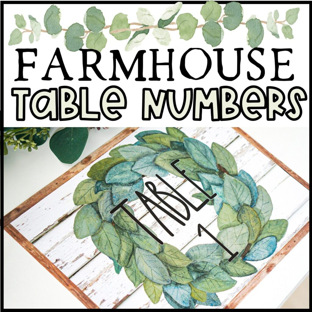 Modern Farmhouse Editable Schedule | Confetti & Creativity