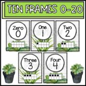 Plant Numbers 0-20 with Ten Frames | Confetti & Creativity