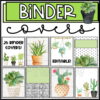 Plant Binder Covers and Spines | Confetti & Creativity