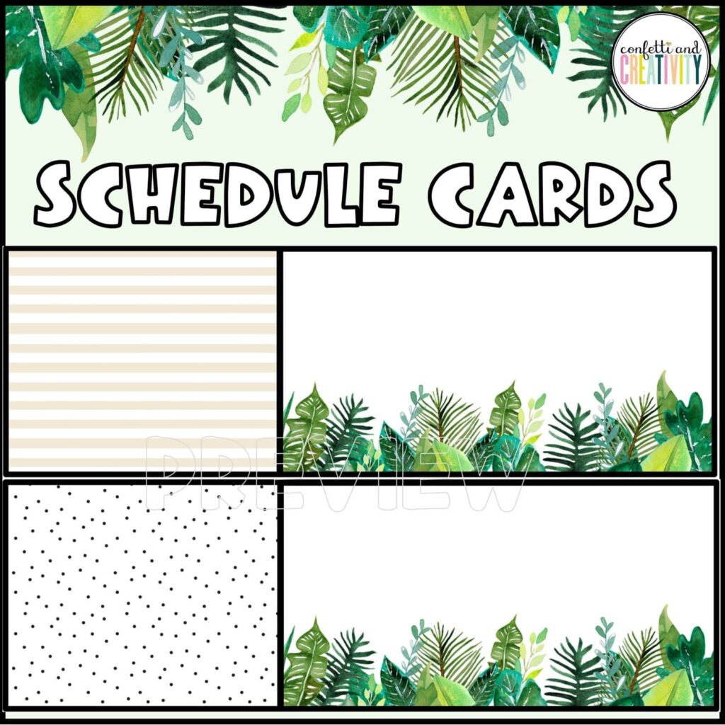 Tropical Welcome Banner | Confetti & Creativity