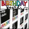 Bright Vintage Vibes Birthday Display | Confetti & Creativity