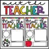 Bright Vintage Vibes Meet the Teacher Form | Confetti & Creativity