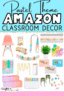 Amazing Groovy Retro Classroom Decor You Can Find on Amazon | Confetti ...