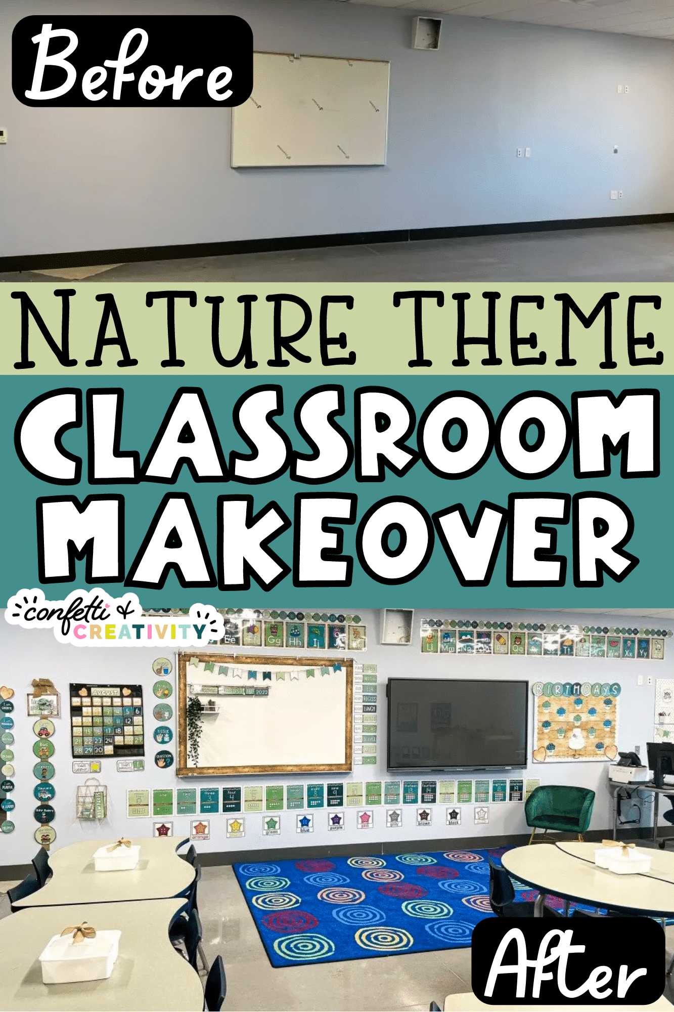 Classroom Makeovers | Confetti & Creativity