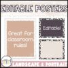 Boho Neutral Alphabet Banner | Confetti & Creativity
