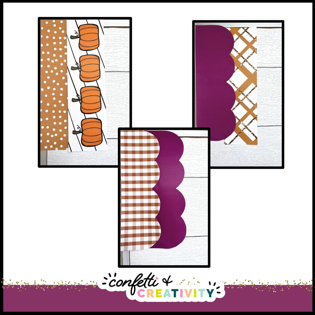 Thanksgiving Bulletin Board Borders | Confetti & Creativity