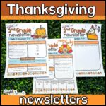 Thanksgiving Newsletter Templates | Confetti & Creativity