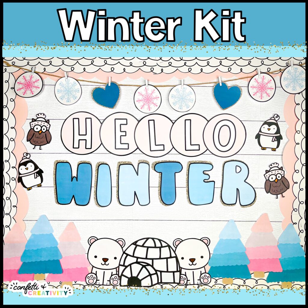 Holiday Bulletin Board Bundle #3 | Confetti & Creativity