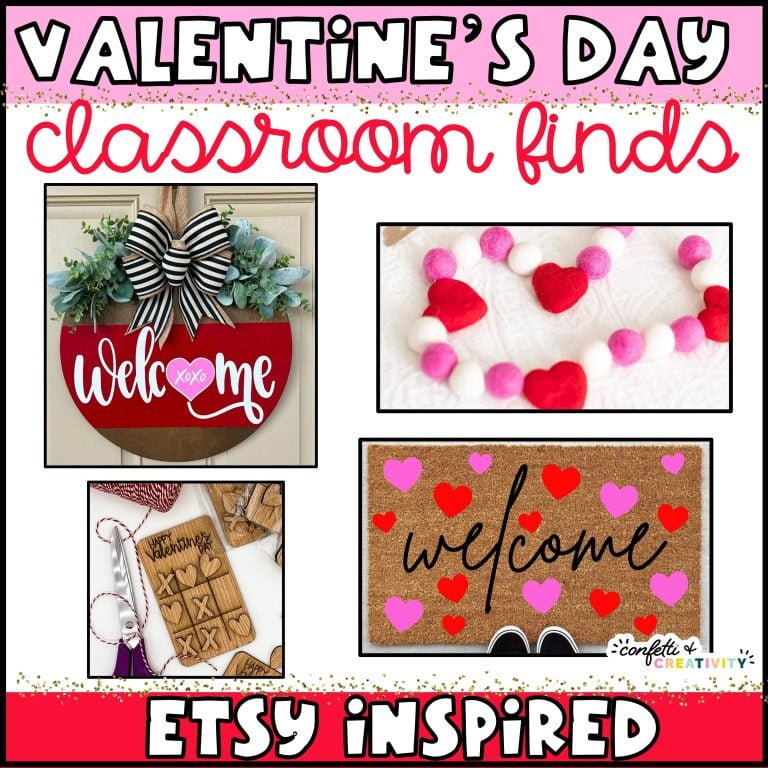 5 Beautiful Classroom Decorations for Valentine's Day from Etsy ...