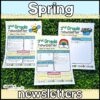 Spring Newsletter Templates | Confetti & Creativity