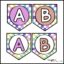 Bright and Simple Alphabet Banner | Confetti & Creativity