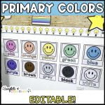 Bright and Simple Color Posters | Confetti & Creativity