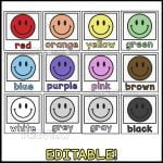 Bright and Simple Color Posters | Confetti & Creativity