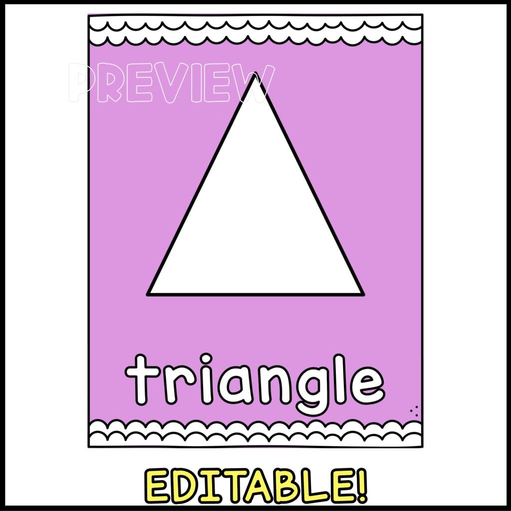 Bright and Simple Shape Posters | Confetti & Creativity