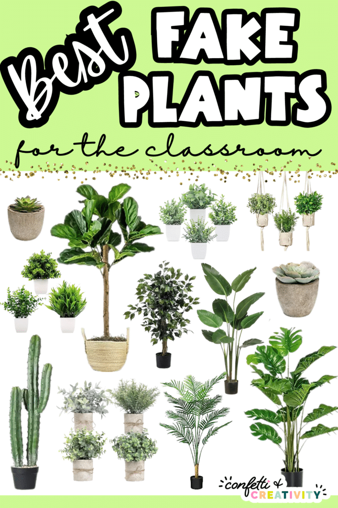 The 12 Best Fake Classroom Plants | Confetti & Creativity