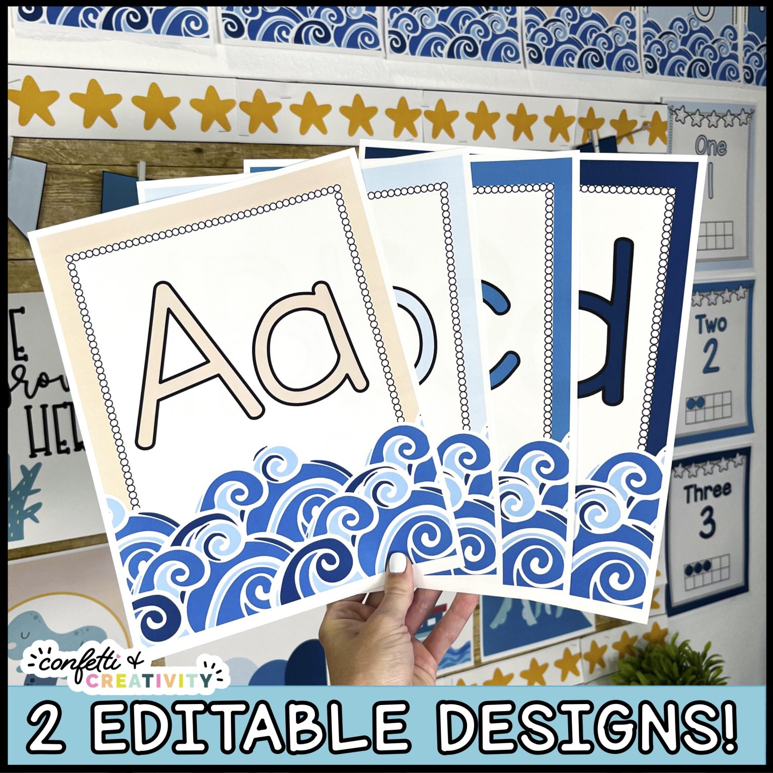 Ocean Alphabet Posters | Confetti & Creativity