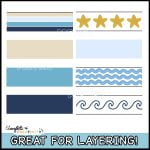 Ocean Bulletin Board Borders | Confetti & Creativity