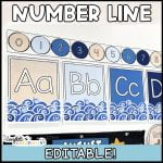 Ocean Number Line | Confetti & Creativity