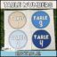 Lemon Table Numbers | Confetti & Creativity