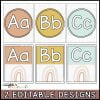 Modern Neutral Alphabet Posters | Confetti & Creativity
