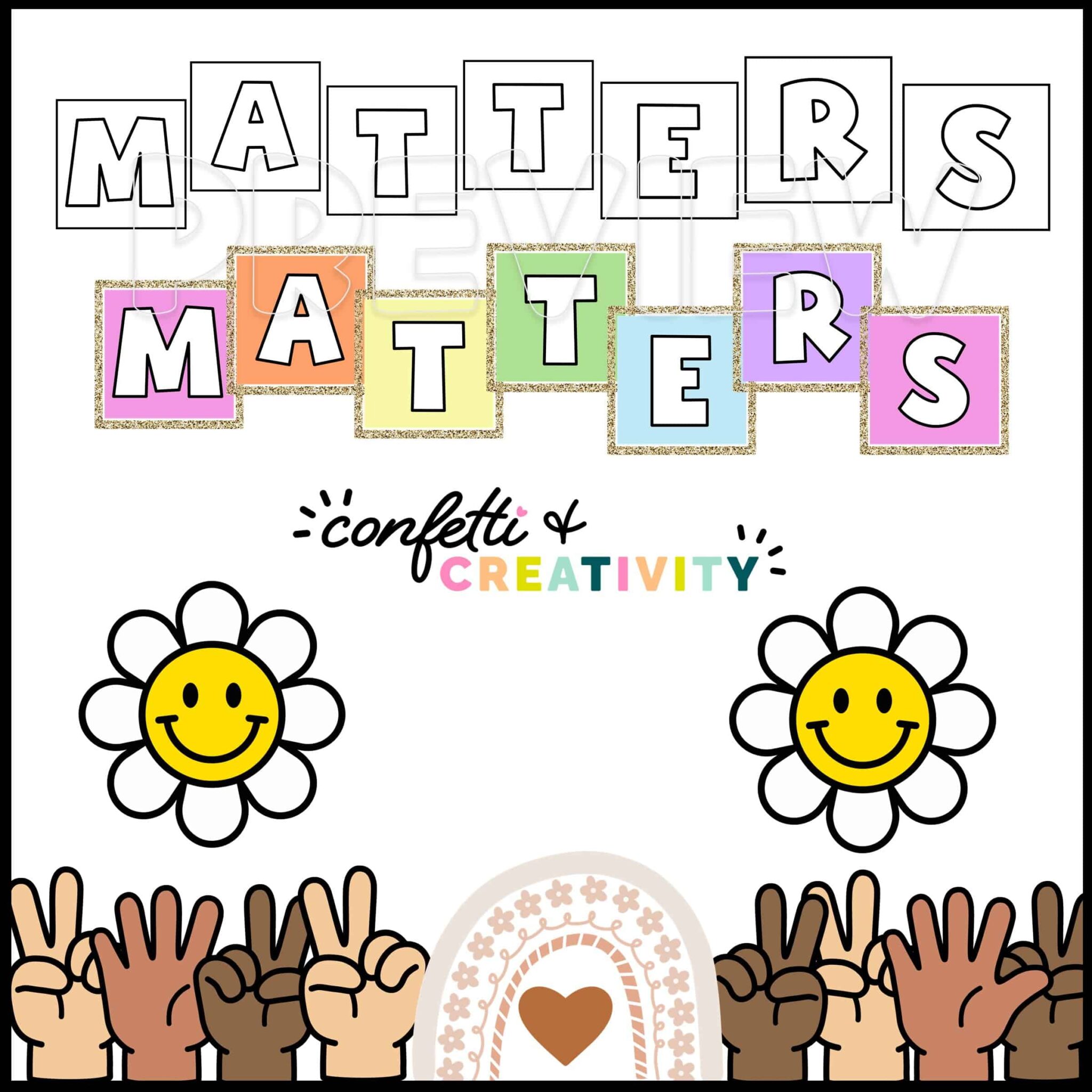 Back to School Classroom Door Decor | Confetti & Creativity