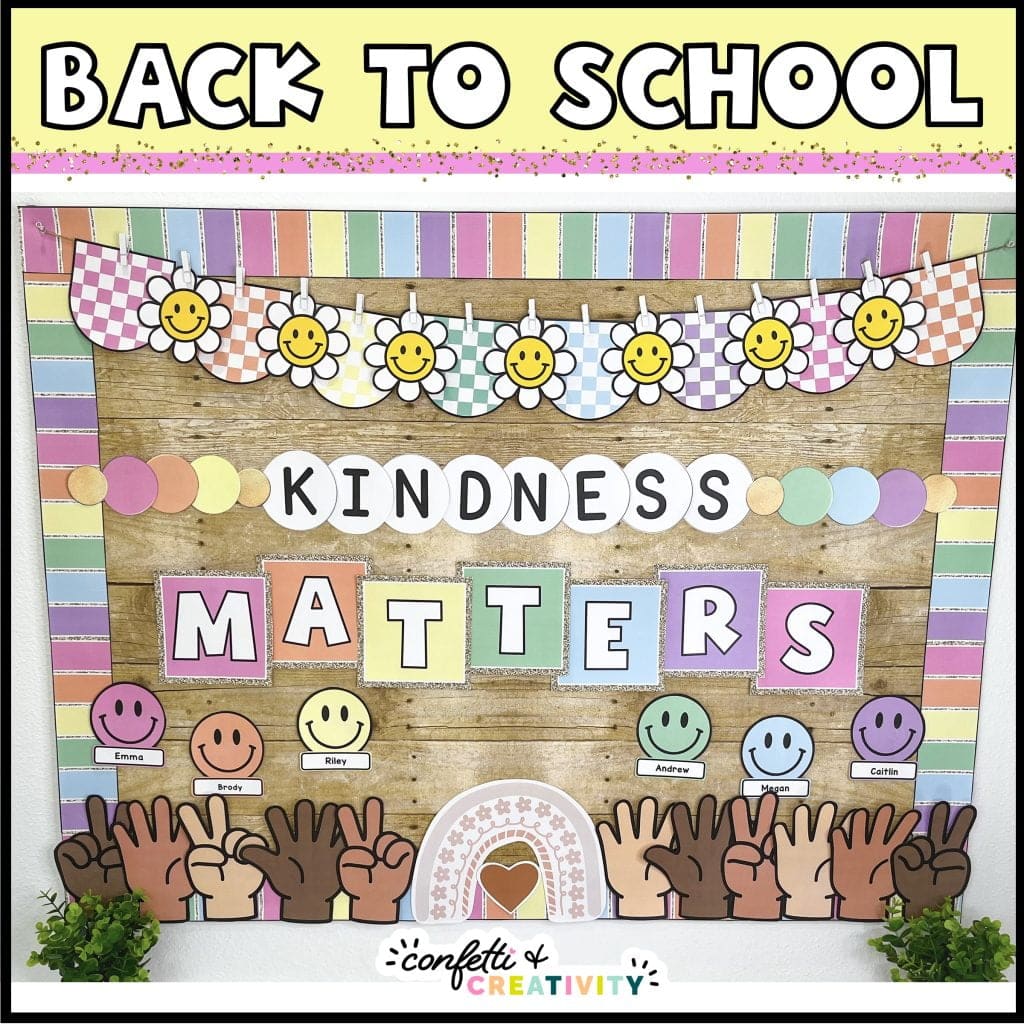 Back to School Classroom Door Decor | Confetti & Creativity