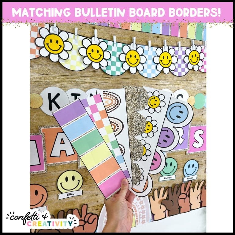 Back to School Bulletin Board | Confetti & Creativity