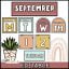Modern Neutral Classroom Calendar | Confetti & Creativity