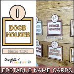 Modern Neutral Classroom Jobs | Confetti & Creativity