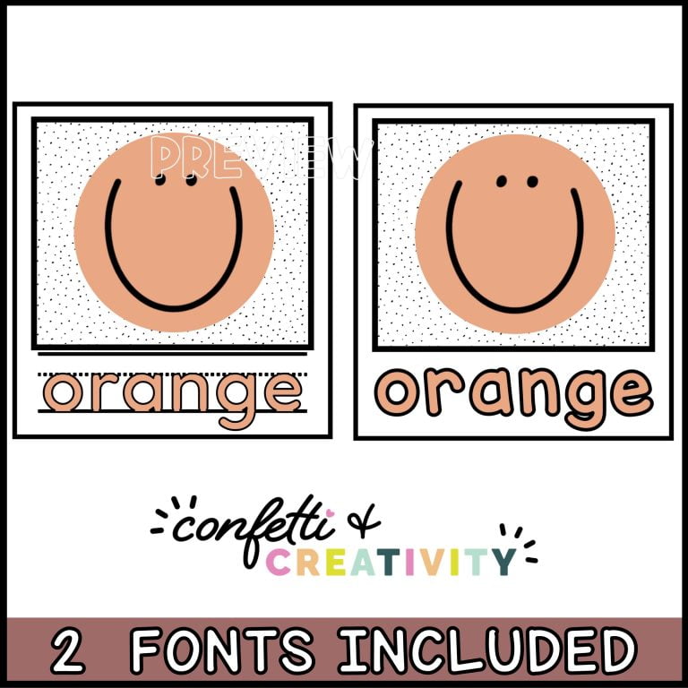 Modern Neutral Color Posters | Confetti & Creativity