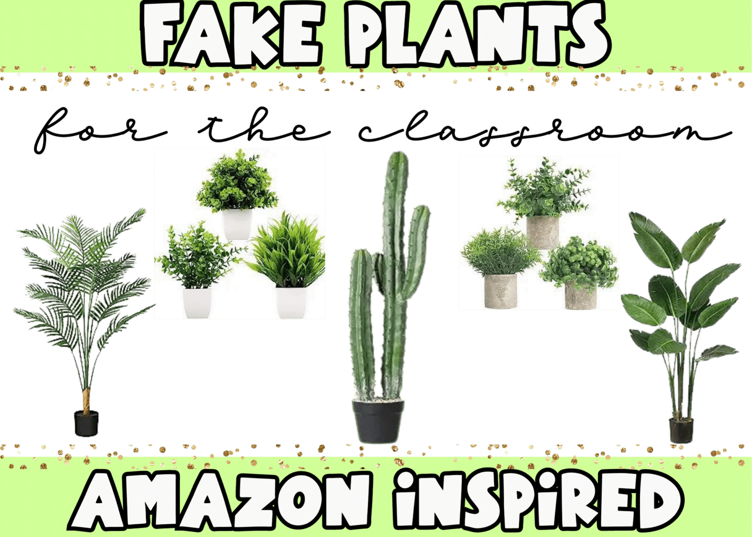 The 12 Best Fake Classroom Plants | Confetti & Creativity
