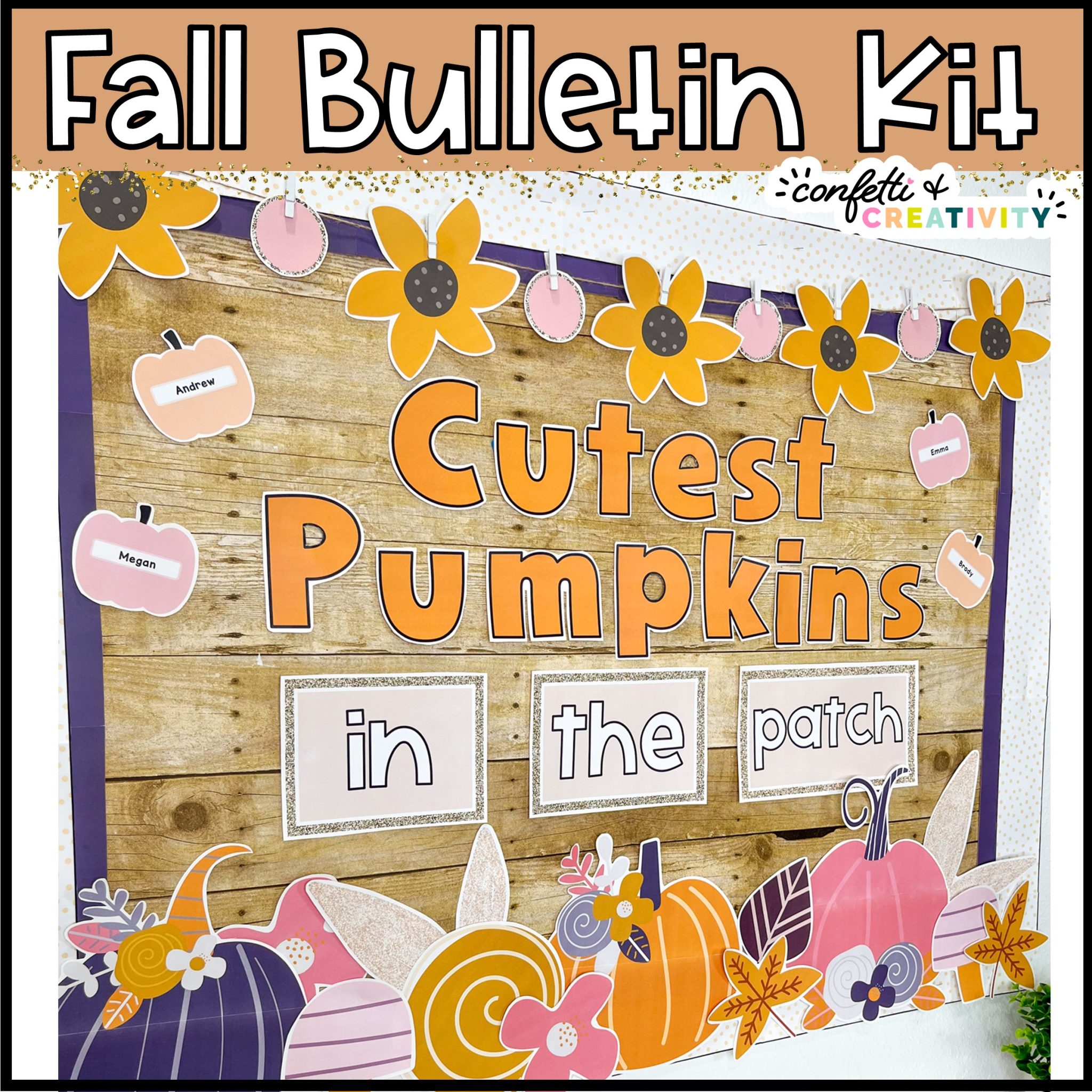 Holiday Bulletin Board Bundle #4 | Confetti & Creativity