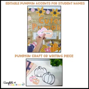 Fall Bulletin Board - Cutest Pumpkins in the Patch | Confetti & Creativity