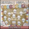 Modern Neutral Classroom Birthday Board | Confetti & Creativity