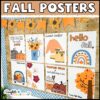 Fall Classroom Poster Set | Confetti & Creativity
