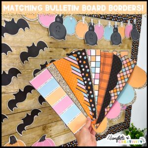 Halloween Bulletin Board | Confetti & Creativity