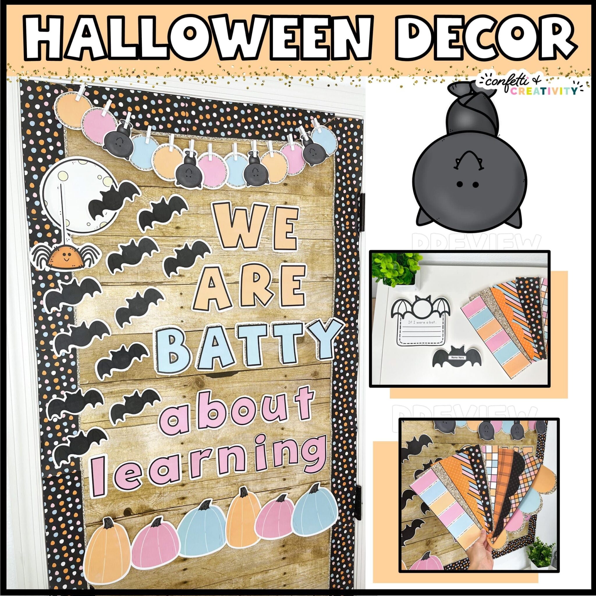 Summer Classroom Door Decor | Confetti & Creativity