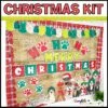 Christmas Bulletin Board - "Ho Ho Ho Merry Christmas" | Confetti ...