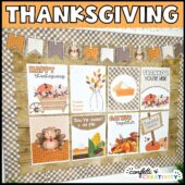 Thanksgiving Holiday Posters | Confetti & Creativity
