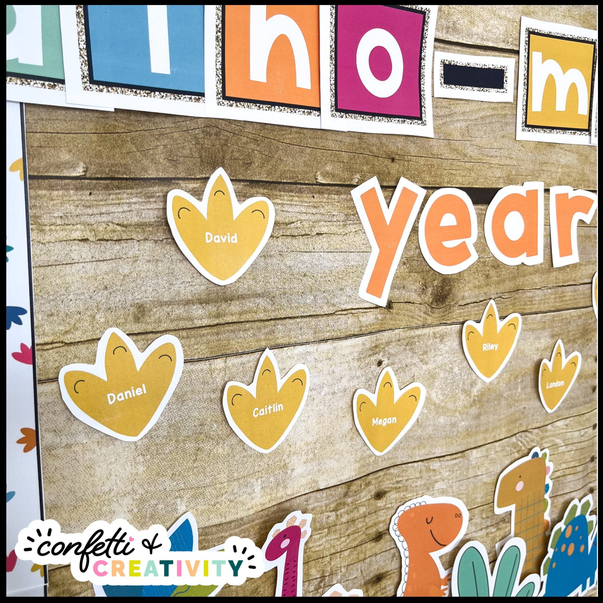 New Years Classroom Door Decor | Confetti & Creativity