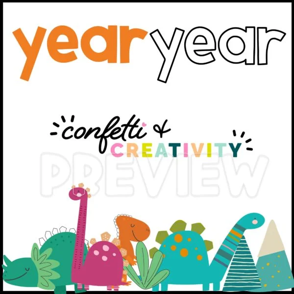 New Years Classroom Door Decor | Confetti & Creativity