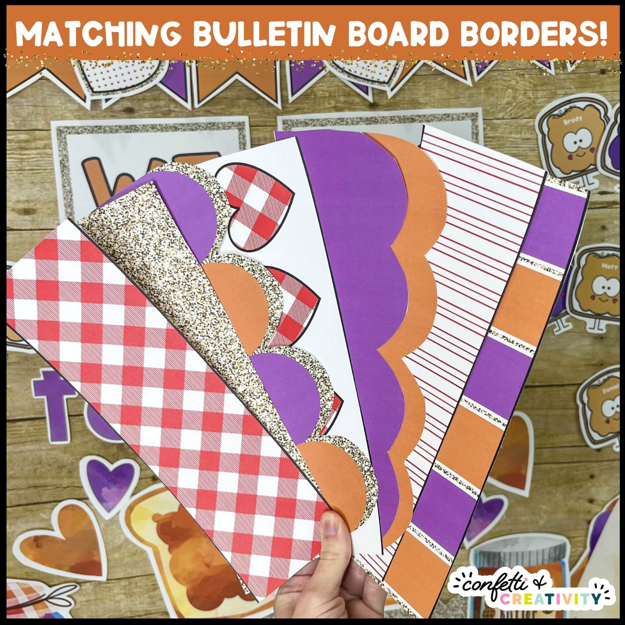 Valentine's Day Bulletin Board | Confetti & Creativity