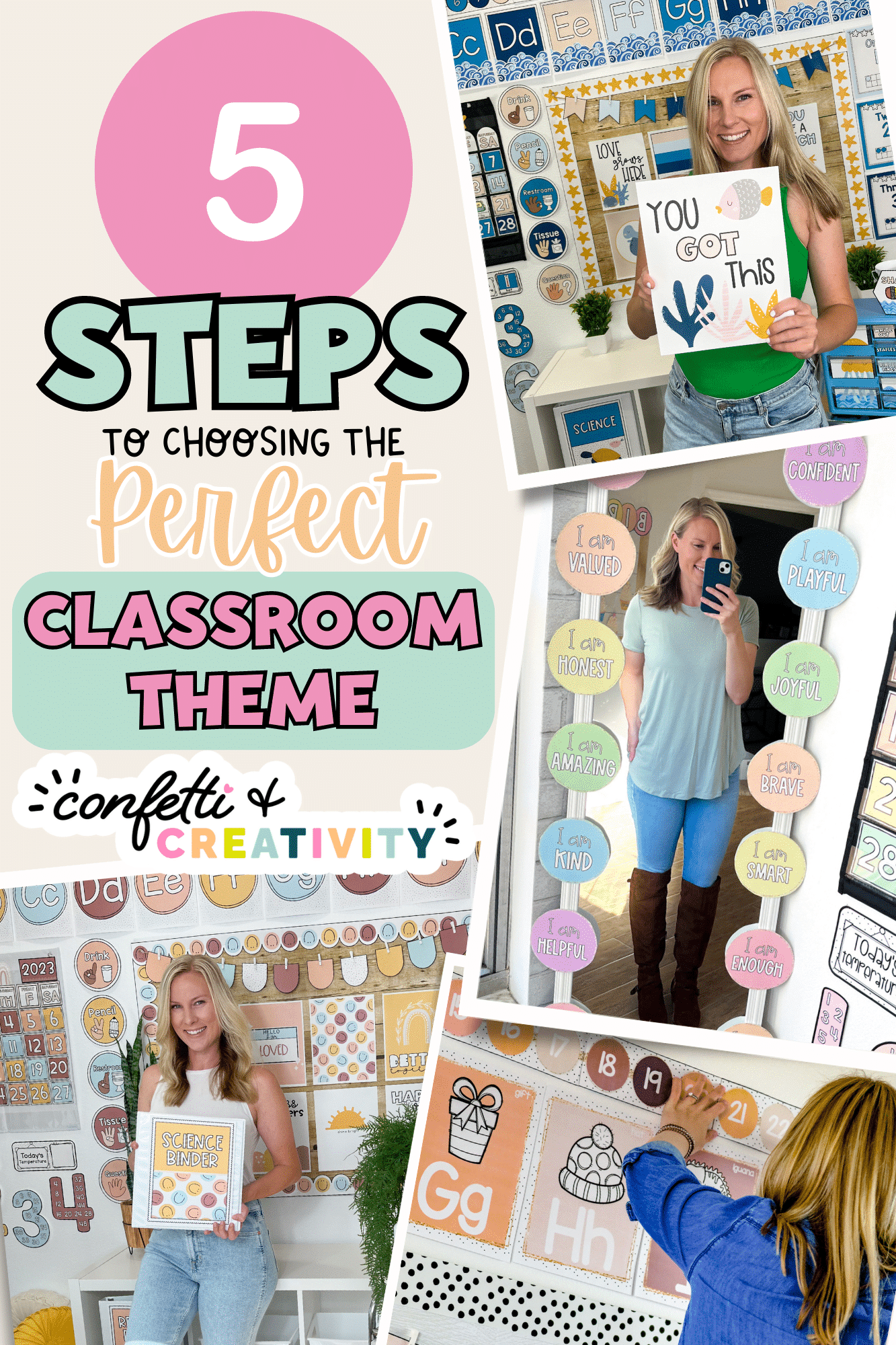 Pastel Classroom Decor Reveal (With a Freebie) | Confetti & Creativity