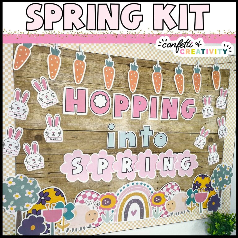 4 Spring Bulletin Board Ideas to Help Your Classroom Blossom | Confetti ...