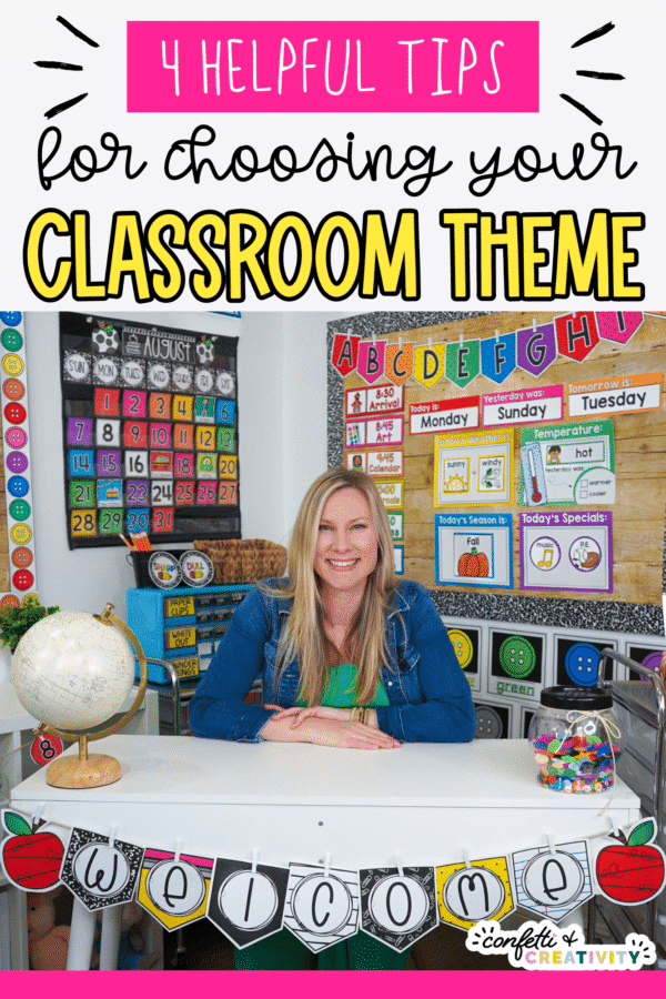 Watercolor Classroom Decor Reveal (With a Freebie) | Confetti & Creativity