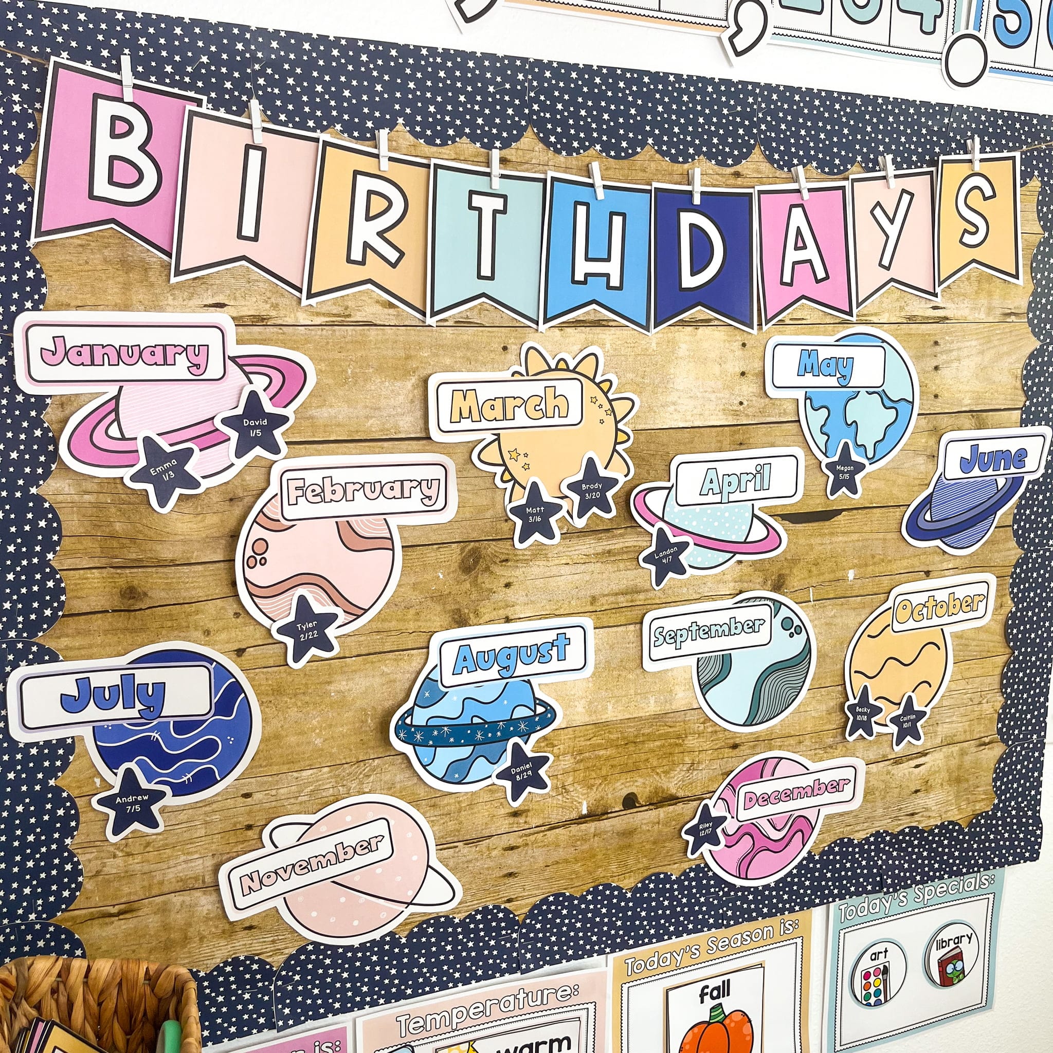 Space Classroom Decor Reveal For A Classroom That's Out of This World ...