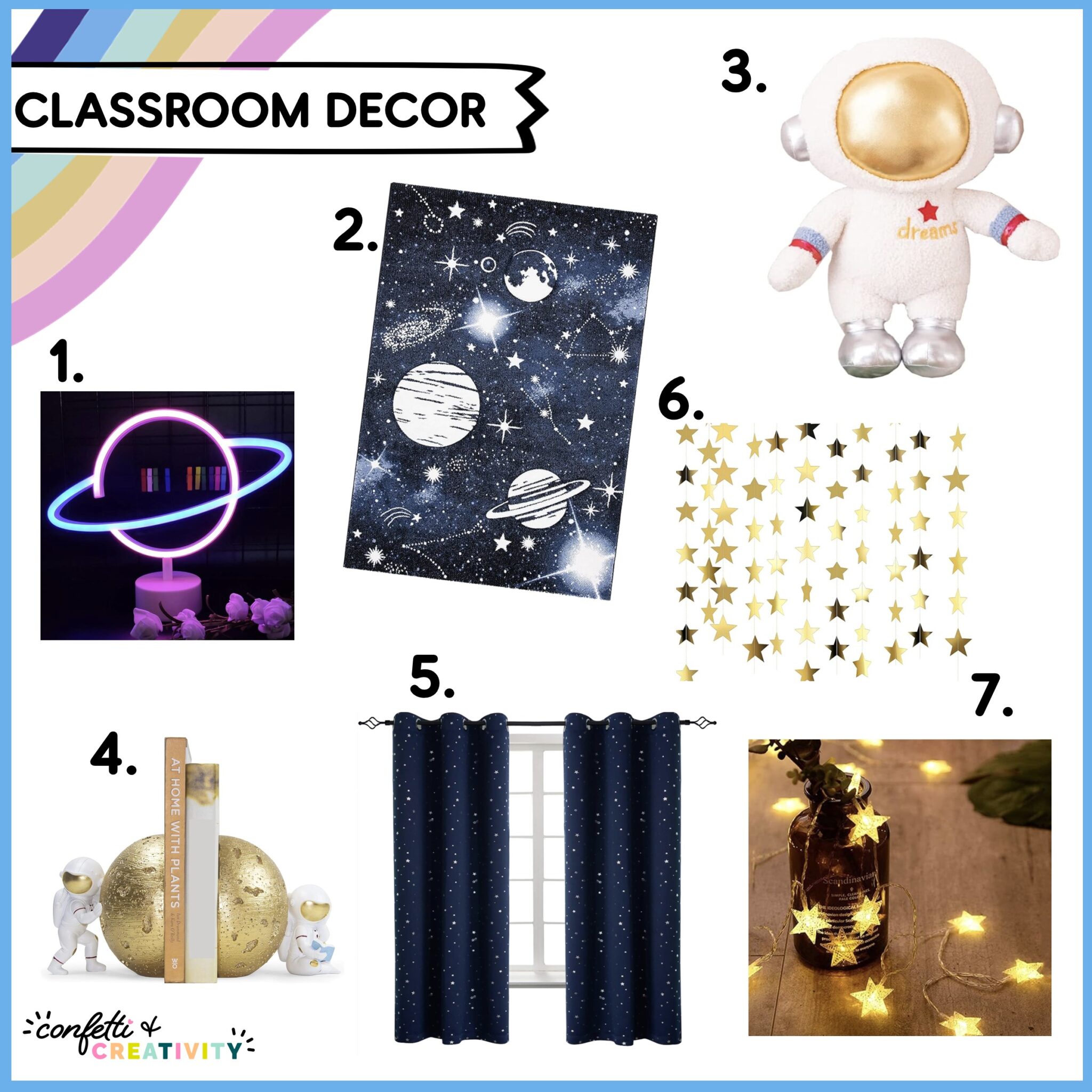 40+ Amazing Space Classroom Decor Amazon Finds To Take Your Classroom ...