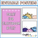 Space Editable Posters | Confetti & Creativity