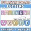 Space Bulletin Board Letters | Editable Headers | Confetti & Creativity